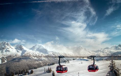 Wallpaper Landscape Mountains Nature Sky Snow Winter Vehicle