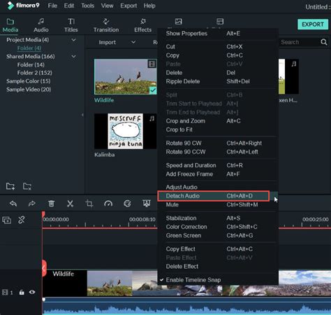 Separating Audio From Video In DaVinci Resolve Step By Step