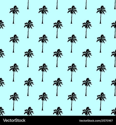Palm Tree Pattern Background