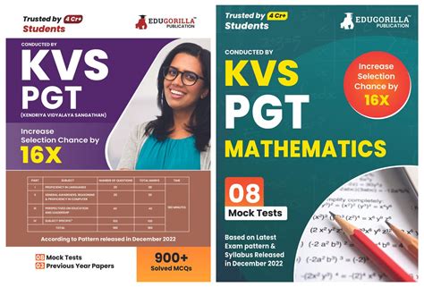 Buy KVS PGT Mathematics Exam Combo Pack Of 2 Books According To The