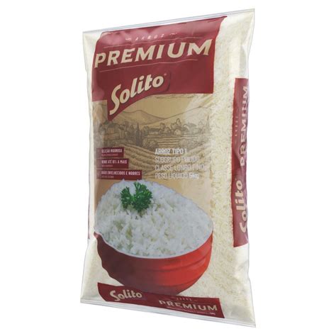 Arroz Branco Tipo Solito Premium Pacote Kg Super Jos
