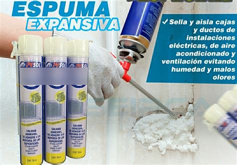 Espuma Expansiva Multiproposito Pvsol Ml Mercadolibre
