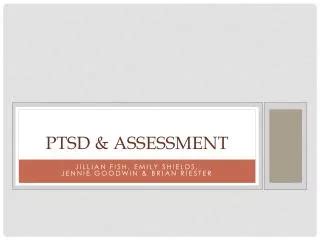 PPT Assessment And Diagnosis Of PTSD With The DSM V PowerPoint