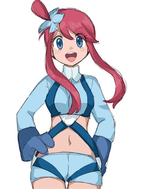 Skyla Pokemon And More Drawn By Koniko Lj Danbooru