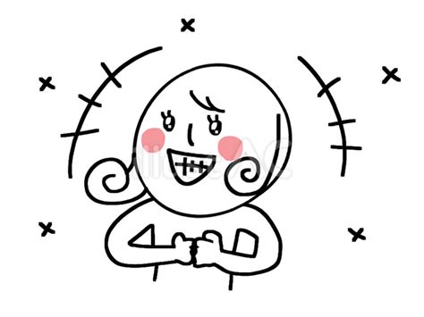 笑う女性イラスト No 24847117無料イラストフリー素材ならイラストAC