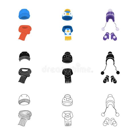Ejemplo Del Vector De La Ropa Y Del Logotipo De La Textura Colecci N De