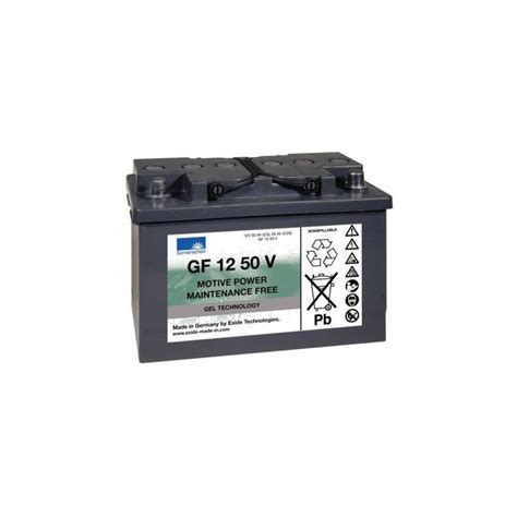 Batterie Gel Sonnenschein Dryfit Gf 12 50 V 12v 55ah