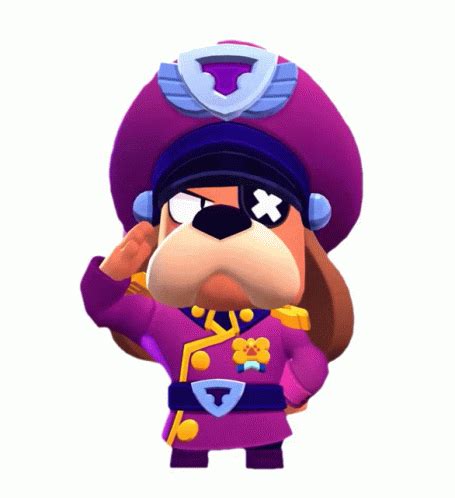 Salute Colonel Ruffs Sticker Salute Colonel Ruffs Brawl Stars