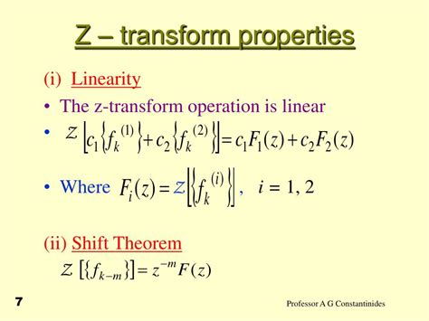 ppt z transform powerpoint presentation free download id 6815634