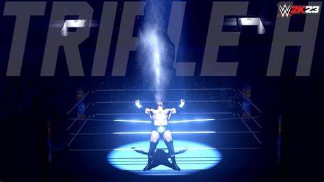Triple H 08 Entrance Signature Finisher Victory WWE 2K23 YouTube