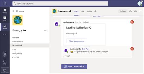 microsoft office tutorials create an assignment in microsoft teams