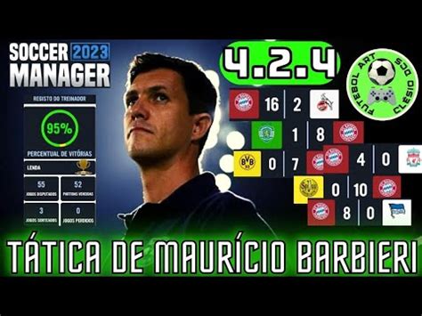 SM 23 TÁTICA DE MAURÍCIO BARBIERI tática das GOLEADAS YouTube