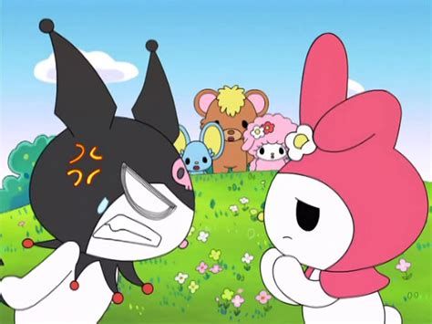 The Relationship Dynamic Between Kuromi And My Melody In One Picture Hello Kitty Pictures