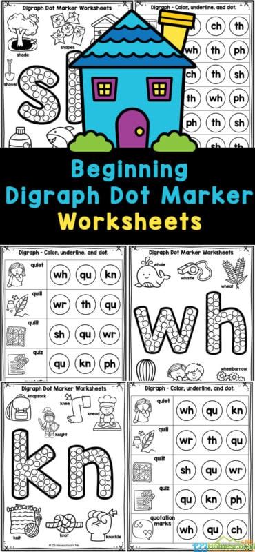 Free Printable Beginning Consonant Digraphs Worksheets Worksheets Library