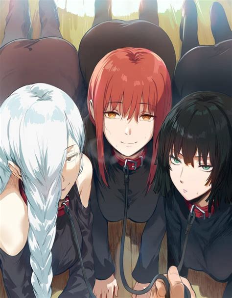 Mei Mei X Makima X Fubuki Rmappansfw