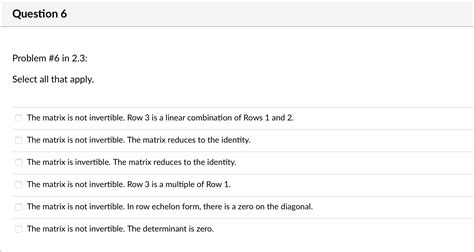 solved unless otherwise specified assume that all matrices