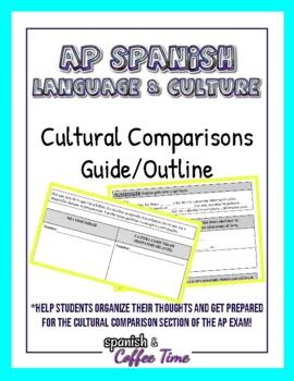 Cultural Comparisons Guide For Ap Spanish Language Culture Tpt