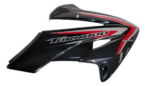 Cacha Lateral Tanque Derecha Negra Honda Tornado Tuamoto
