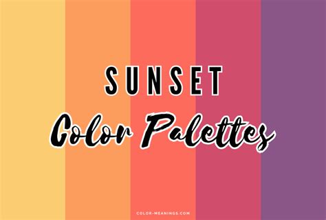 List Of Colors 550 Color Names And Hex Codes Color Meanings