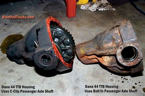 Ford Dana 50 TTB Front Axle Blue Oval Trucks Axle Ford Dual
