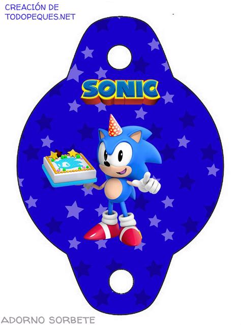 Sonic Imprimibles Todo Peques