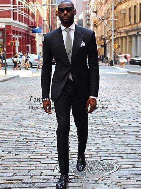 All Black Suits For Men