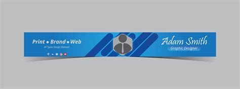 Social Media Cover Behance Banner For Designer Vector Art At