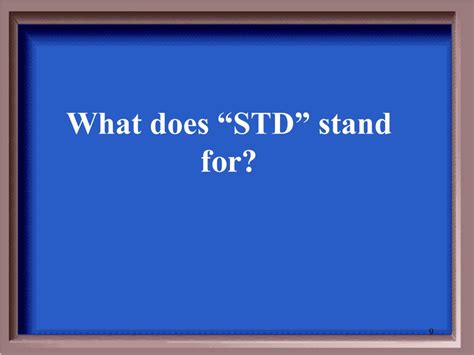 Ppt Std Overview Powerpoint Presentation Free Download Id5475962