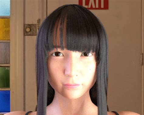 Realistic Japanese Girl 3d Model Free Vr Ar Low Poly 3d Model Cgtrader