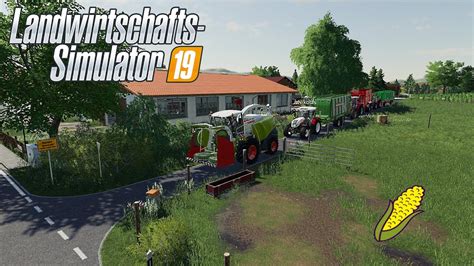 Ls 19 Ellerbach Stream Mais Häckseln zum Mitspielen YouTube