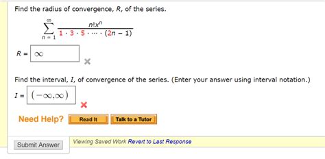 solved find the radius of convergence r of the series