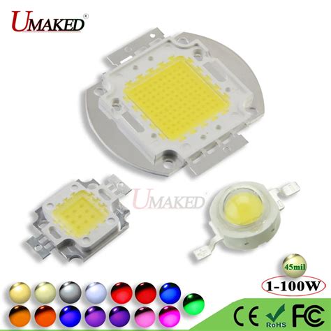 High Power LED COB Light SMD 45mil Chips Natural White 4000 4500K 1W 3W