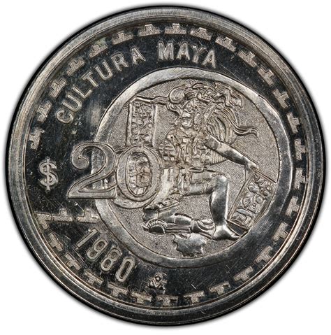 20 Pesos Pattern Uniface Jugador De Pelota Silver Mexico Numista