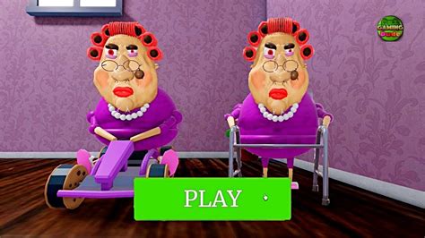 Escape Evil Grandma Obby Easy Mode Roblox Gameplay Walkthrough