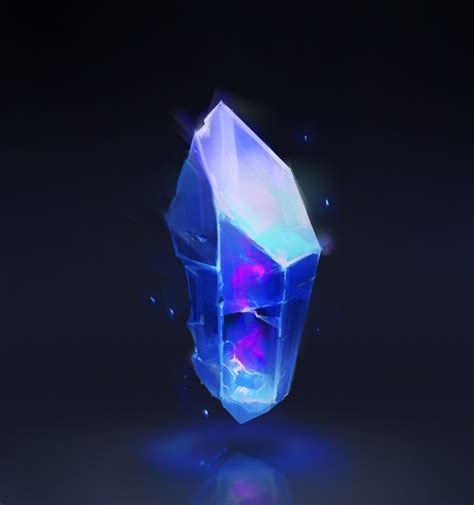 ArtStation Crystal Zach Sharts Illustration Cristal Roche Et