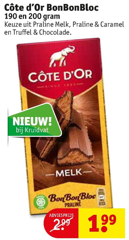 Cote D Or Chocolade Folder Aanbieding Bij Kruidvat Details