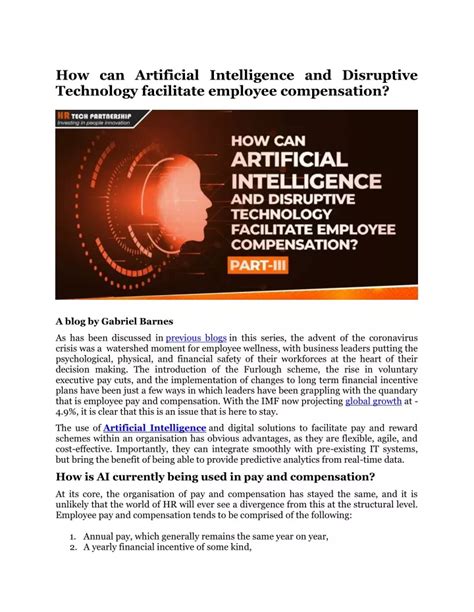 PPT How Can Artificial Intelligence And Disruptive Technology