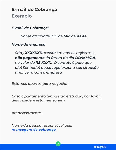 E mail de Cobrança 3 modelos indispensáveis Cobre Fácil