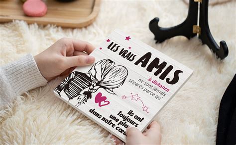 Meilleure Amie Cadeau Plaque Acrylique Cadeau Amie Pour Les Femmes