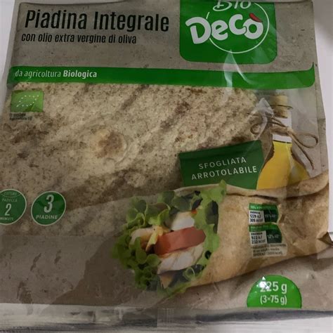 Bio Decò Piadina Integrale Reviews abillion