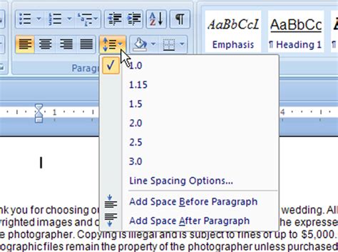 how to adjust line spacing within a paragraph in word 2007 dummies hot sex picture