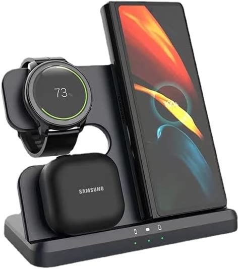 Carregador Sem Fio 3 Em 1 Para Samsung Carregador Samsung Galaxy Watch