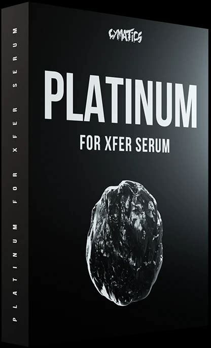 Cymatics Platinum For Xfer Serum Synth Preset Vst Torrent Vst