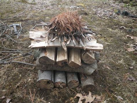 How To Build A Self Feeding Fire Upside Down Fire Preparing For