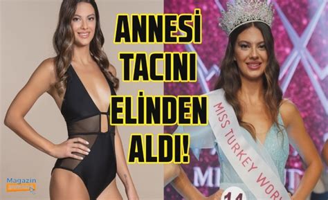 Miss Turkey 2021 birincisi Dilara Korkmaz güzelliğini annesinden almış