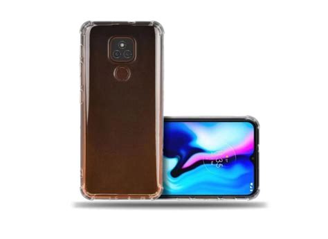 Kit 2 Capas Anti Impacto Bordas Reforçadas Para Moto E7 Plus o