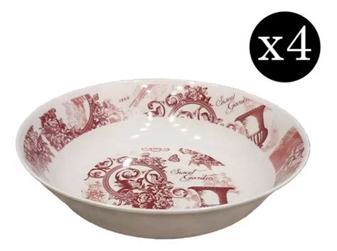 Compotera Melamina Diseño Vintage X4 Und 12cm B1 Sheshu Home MercadoLibre