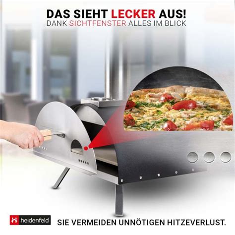 Peć za pizzu pizza pelet plin 500C kamen za pizzu nehrđajući čelik