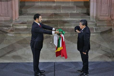 Recibe Gobernador David Monreal Ávila el Mando de la Fuerza Pública