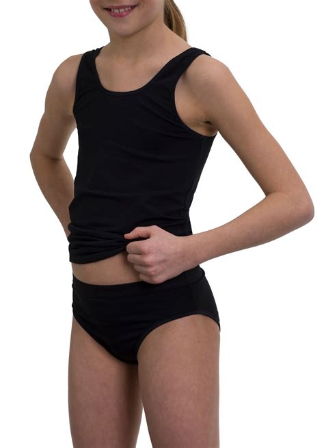 Mädchen Slip 3er Pack Single Jersey Baumwolle Elasthan Kinder Mädchen